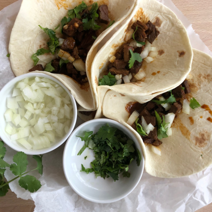 Easy Beef Tongue Tacos Recipe (Beef Tacos de Lengua) - Clover Meadows Beef