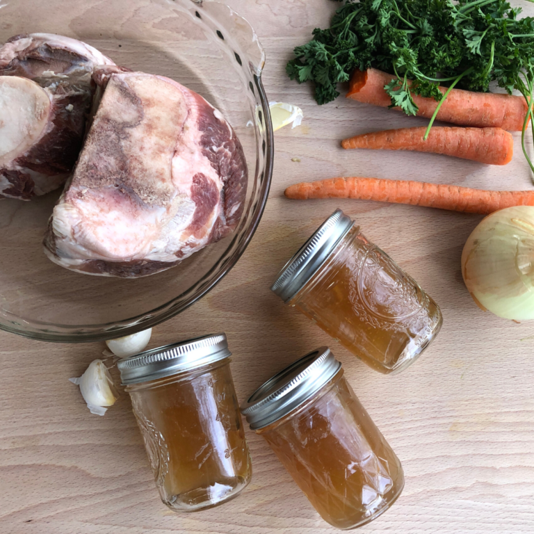 Beef Bone Broth Recipe for Stove, Slow Cooker or Instant Pot - Clover ...